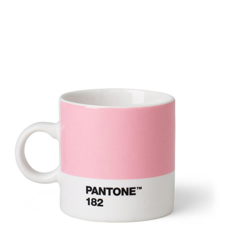 PANTONE Espresso cup Light Pink 182 – Copenhagen Design
